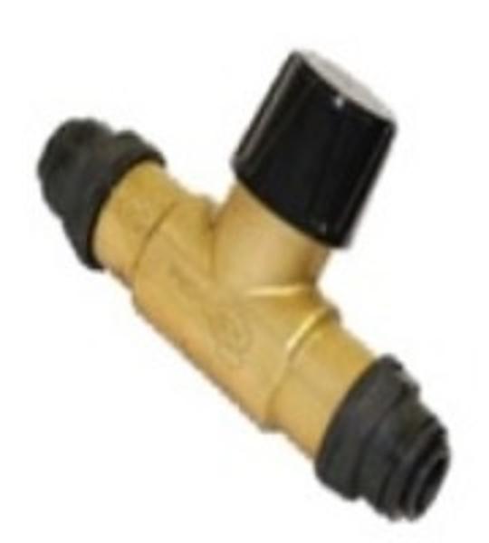 Non-return Isolating Valve 12mm Push Fit Inlet & Outlet - Gas ...