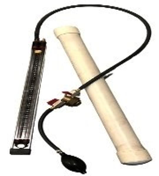 (K) Testing Kit 4kpa Manometer With Isolating Tee Double Outlet X 1 ...